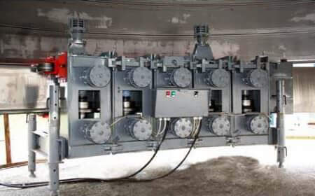 Spiral lipp silo - storage solution screw reclaimer - planetary screw ...