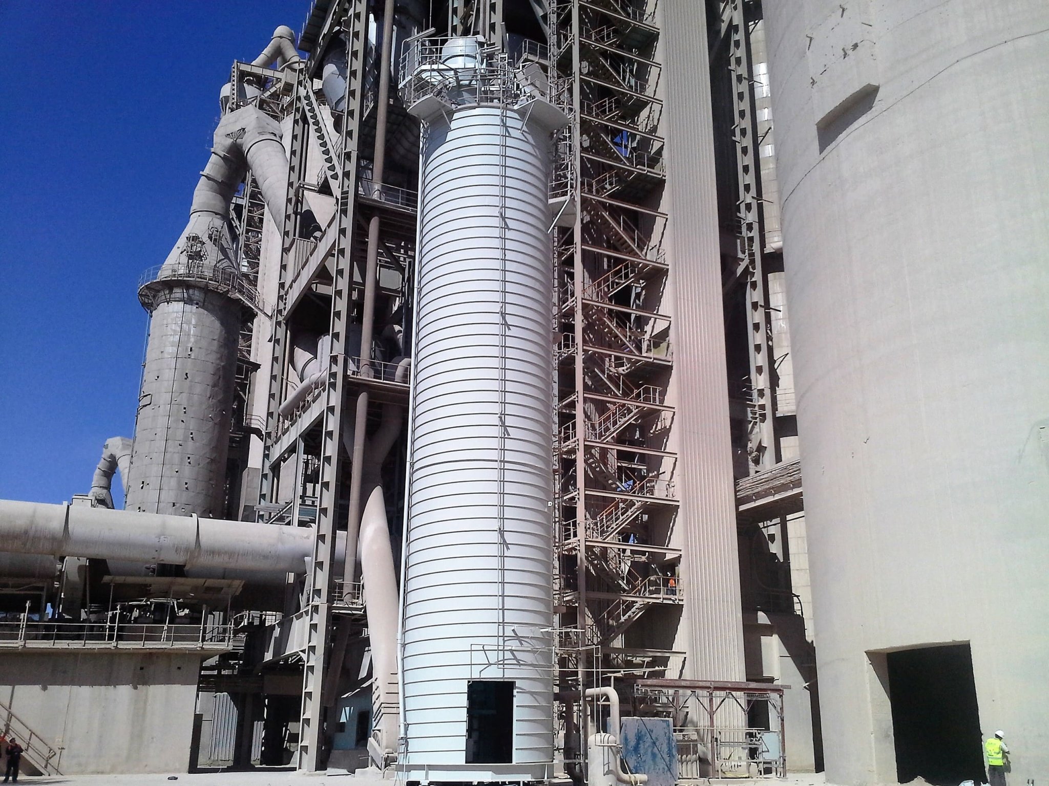 cement silos - spiral silos for cement - egypt
